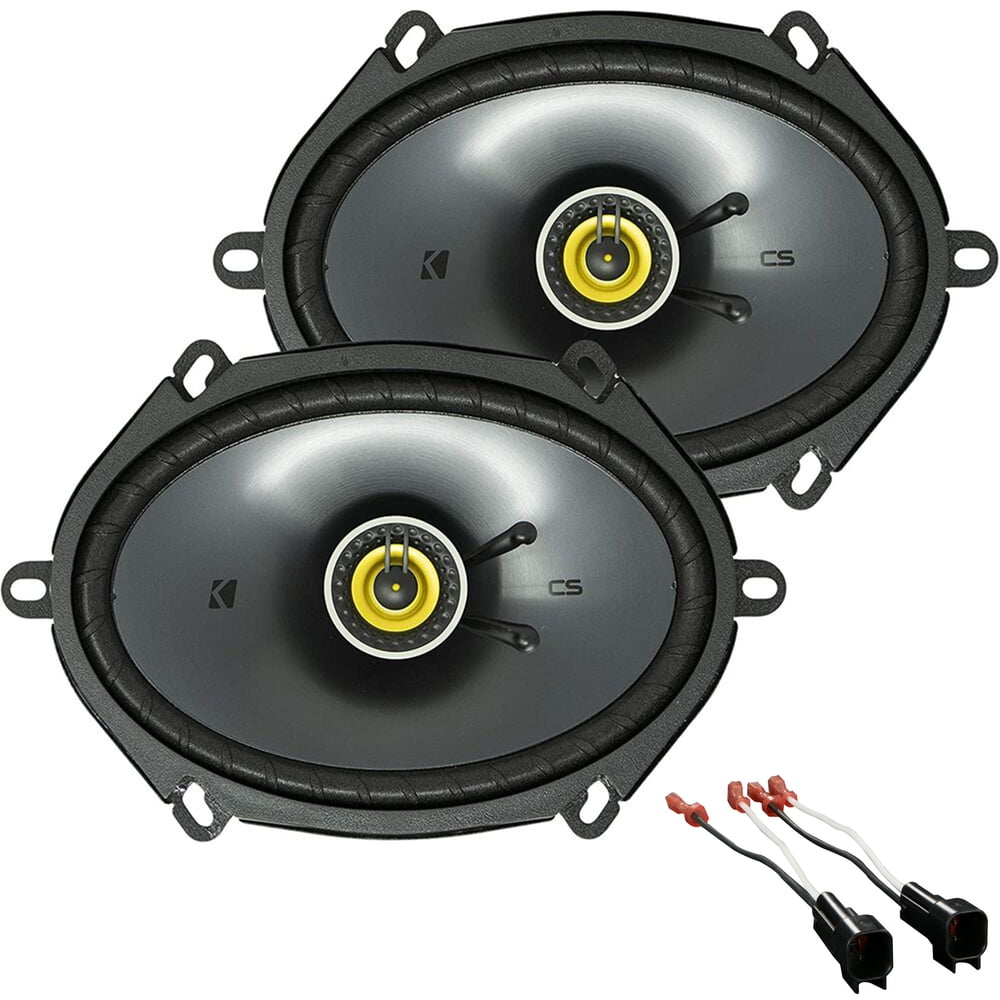 Kicker CS Series Front Door Factory Speaker Replacement Package for Select 1998-2011 Ford Ranger ...