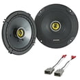Kicker CS Series Front Door Speaker Replacement Package Fits select ...