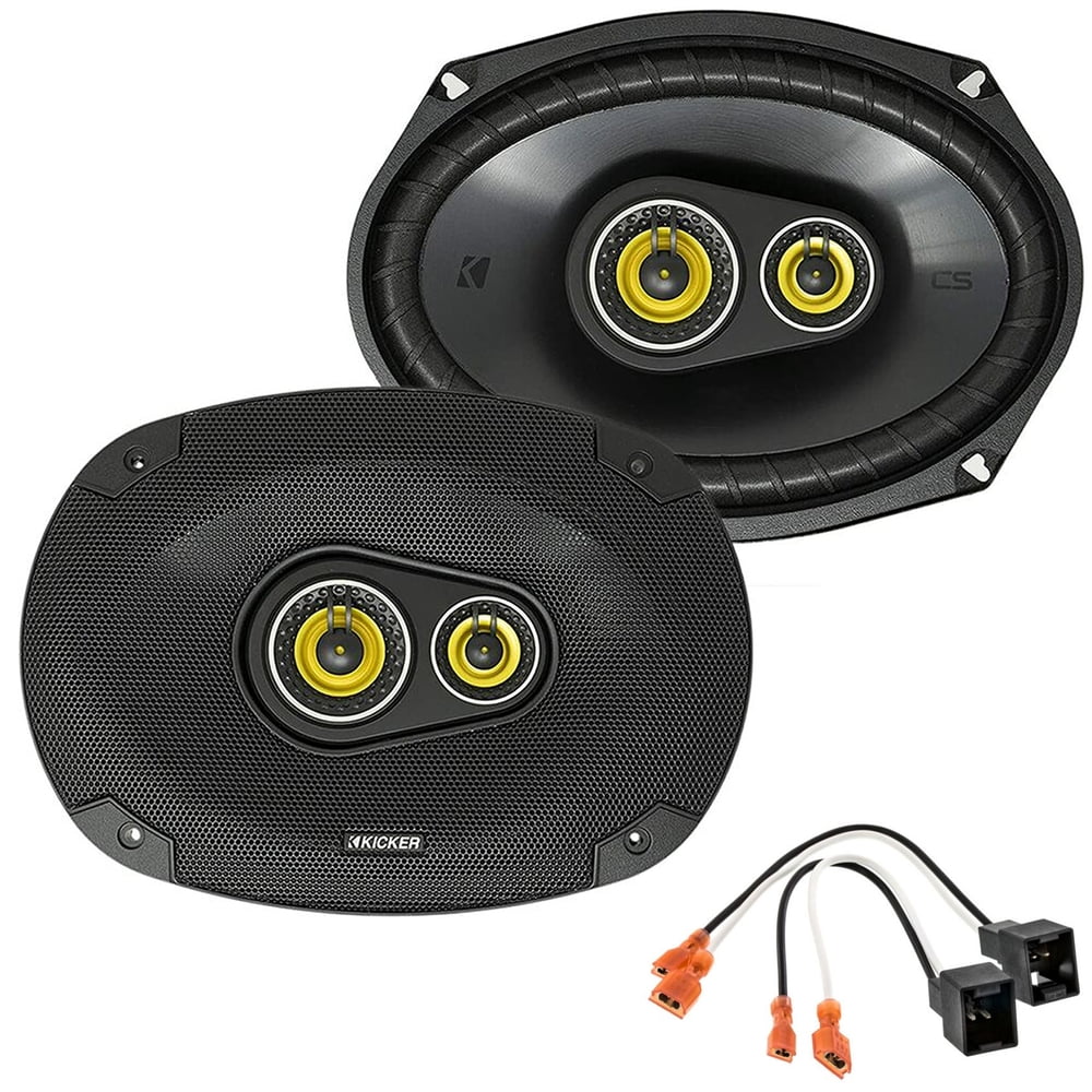 Kicker CS Series Rear Deck Speaker Replacement Package Fits select 2007 ...