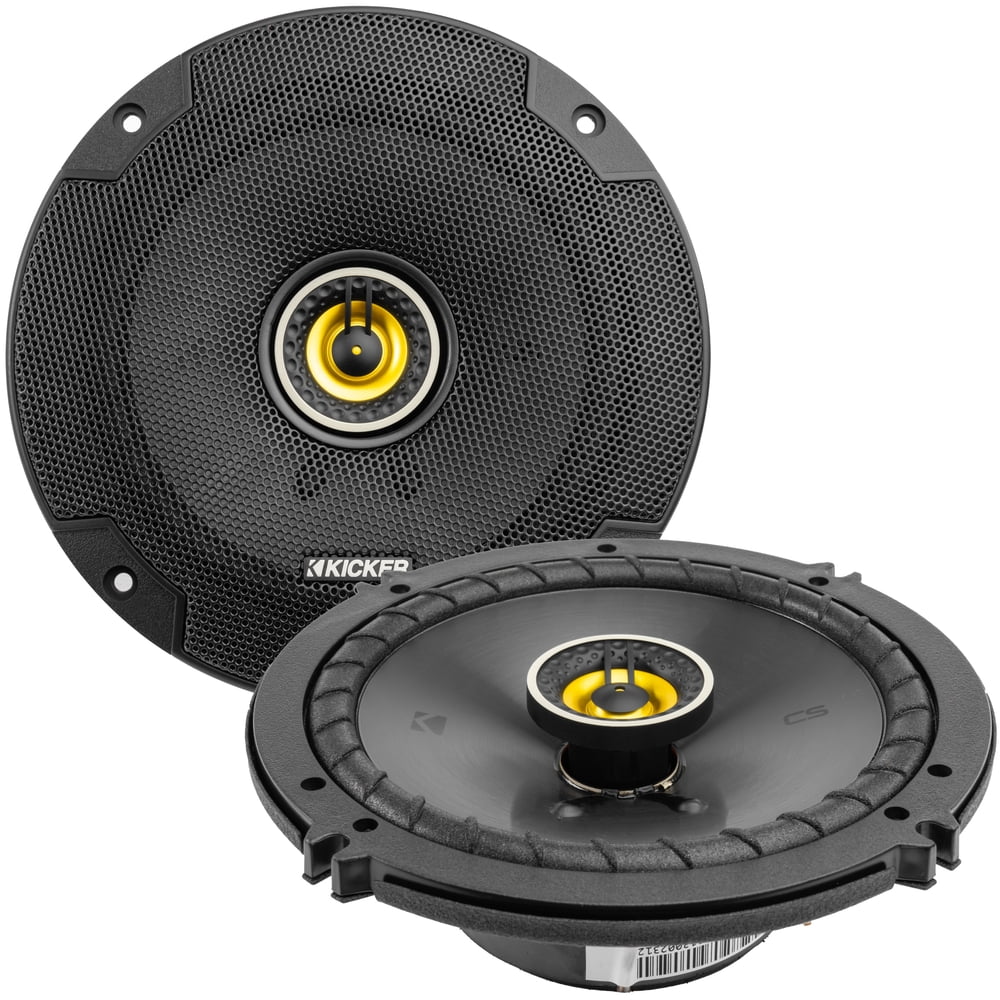 Kicker CS Series Rear Side Panel Speaker Replacement Package Fits ...