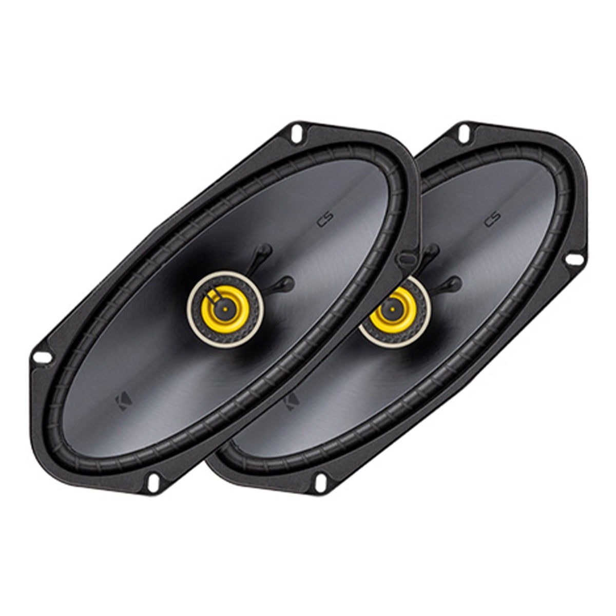 Kicker CS Series 4x10 Inch 225 Watt 2-Way Coaxial Car Speakers with RMS ...