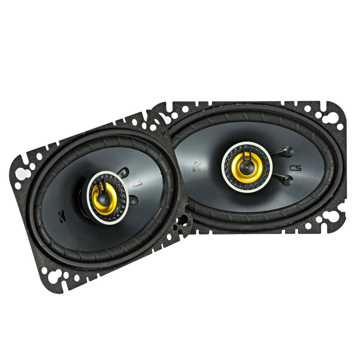 Kicker Cs Series 4x6 Inch 150 Watt Rms 4 Ohm 2 Way Coaxial Car Audio