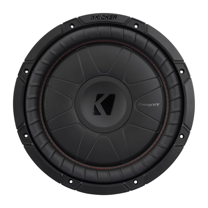 Kicker 52CVT122 CompVT 12" Car Audio Subwoofer 450W RMS Component Sub 2 ...