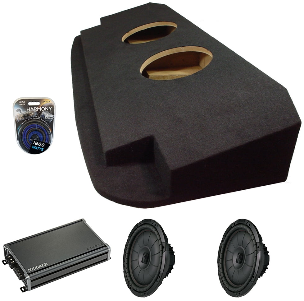 Kicker Chevy Avalanche 02-09 43CVT124 12" Sub, 46CXA12001 2400W Amp ...