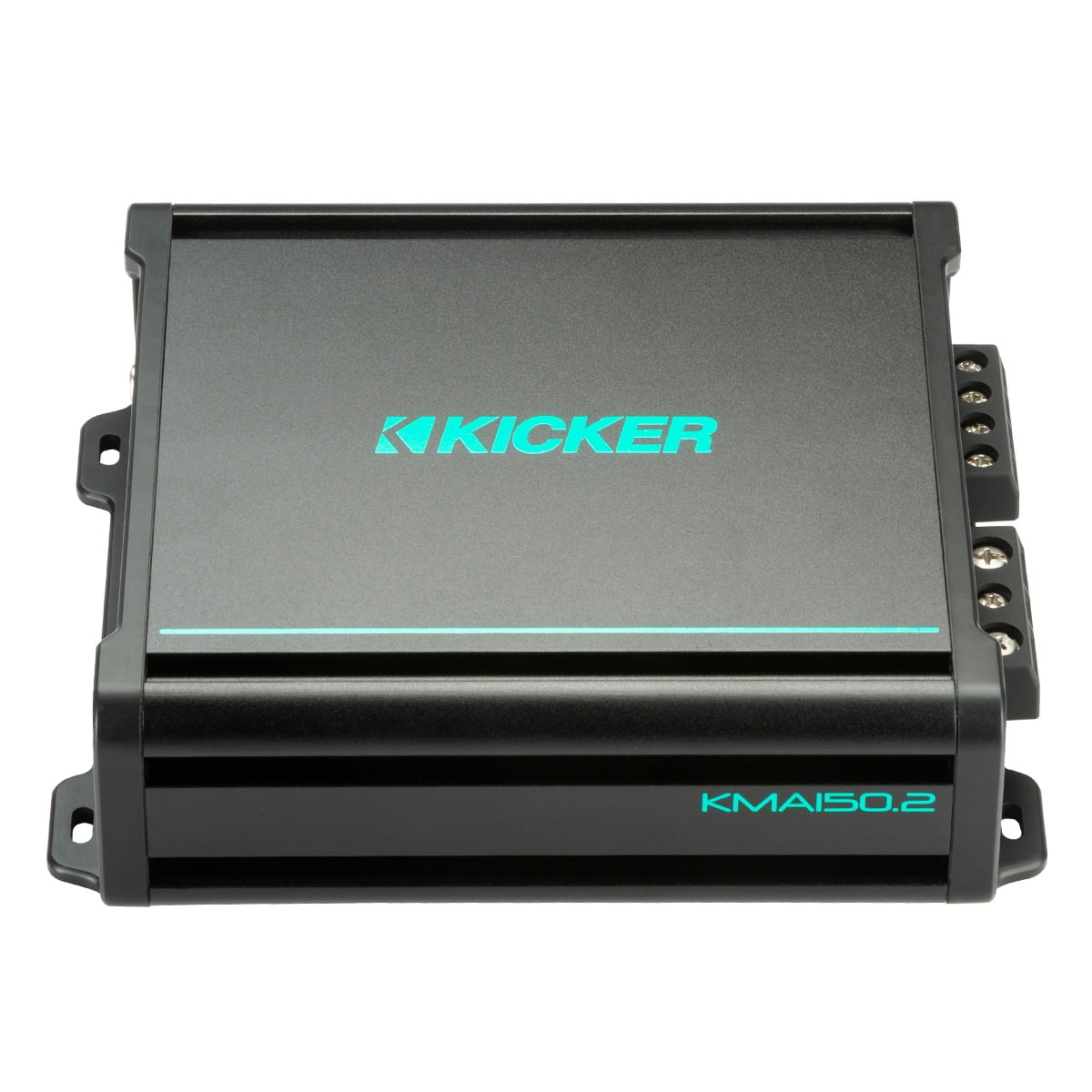 Kicker KMA150.2 Marine Amplifier - 75W x 2 Channels, Full-Range ...
