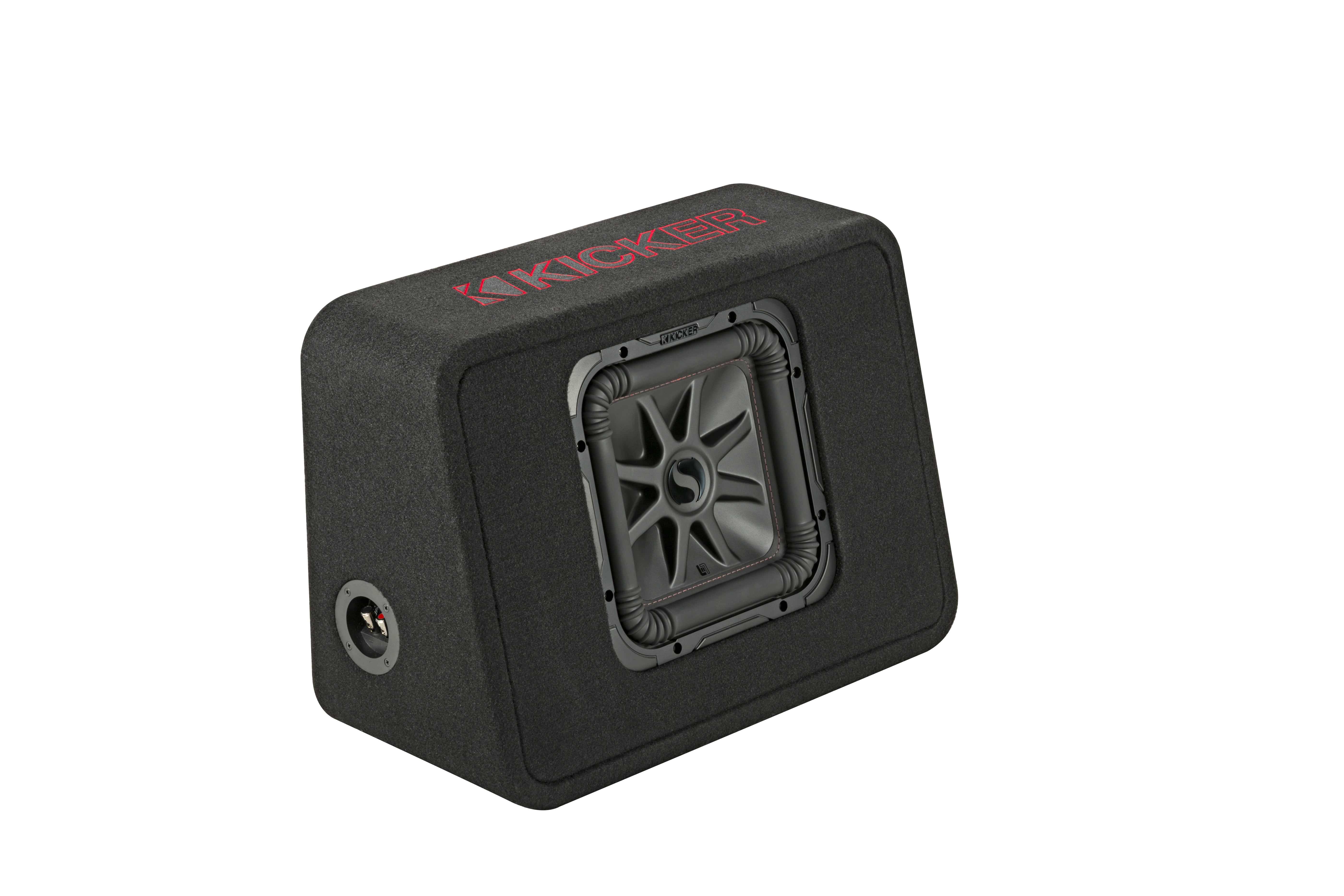 Kicker L7R 10-inch (25cm) 2-Ohm Square Subwoofer for Truck Enclosure ...