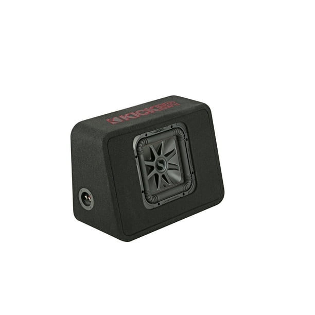 Kicker L7R 10-inch (25cm) 2-Ohm Square Subwoofer for Truck Enclosure ...