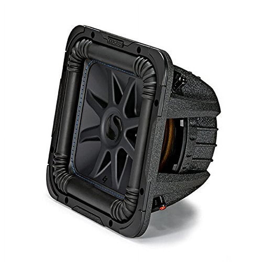 Kicker L7S Solo-Baric 10 Inch 1200 Watt 2 Ohm DVC Square Subwoofer ...