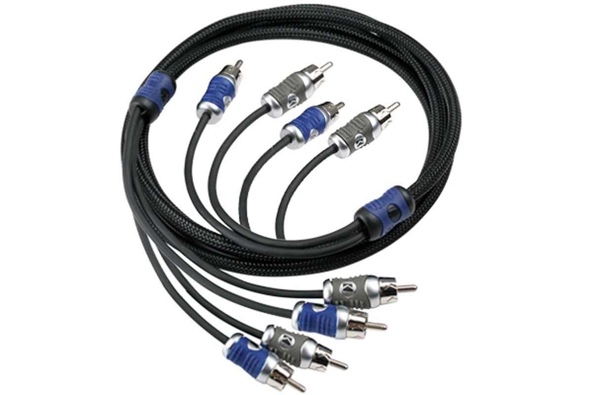 Kicker QI46 (46QI46) 4-Channel Signal Cable 19.7FT - Walmart Business ...