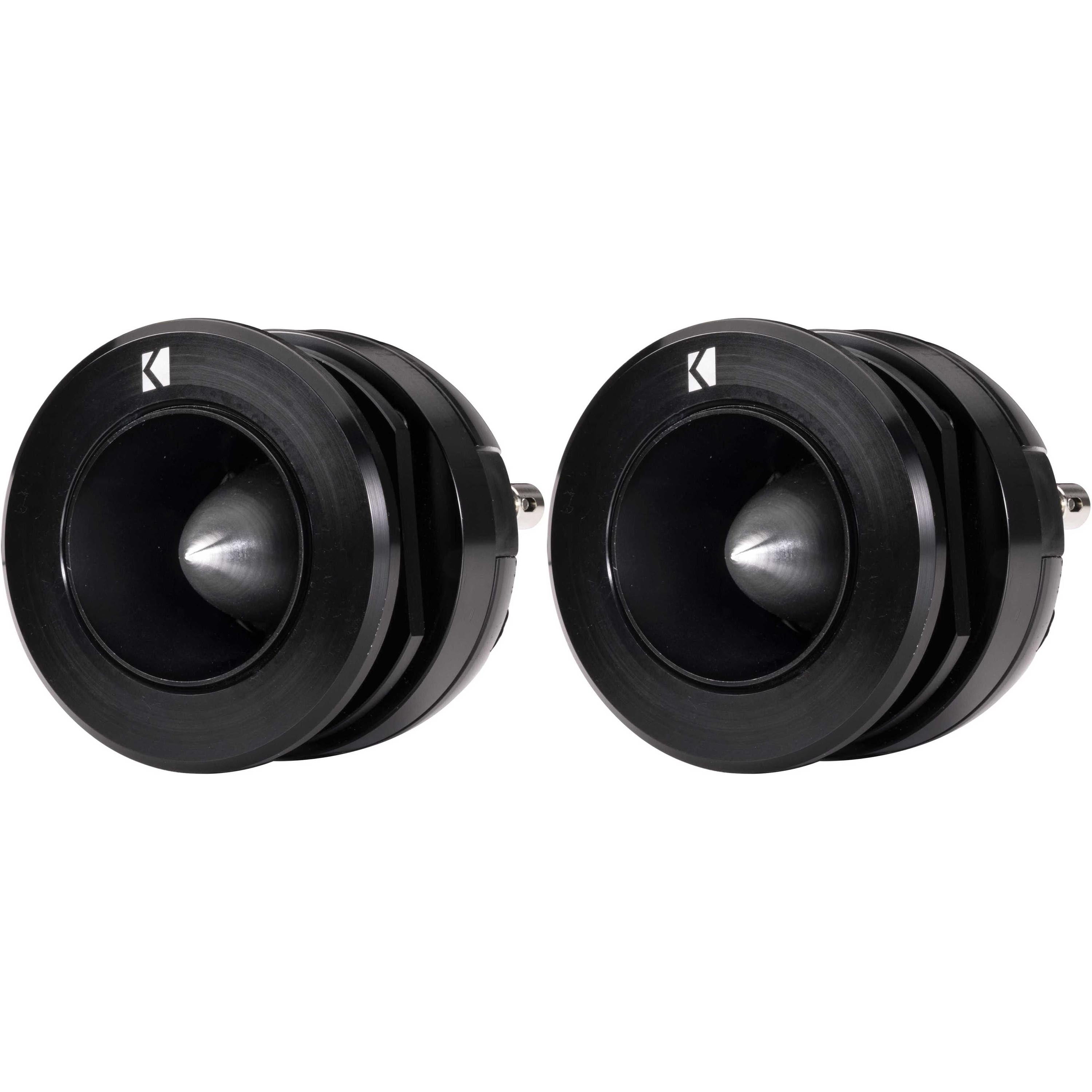 Kicker ST-Series PA ST4TW 1.5" Bullet Tweeter Bundle ( 2 tweeters ...