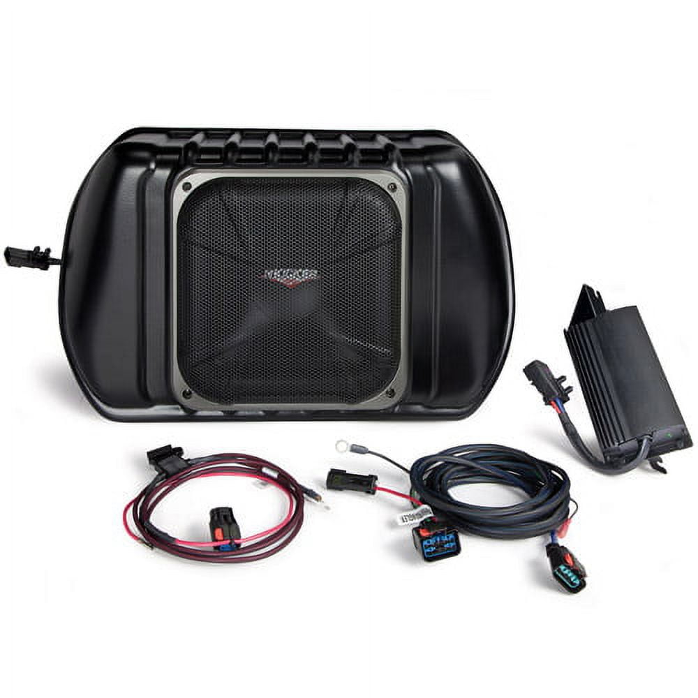 Kicker SWRA207 Jeep Wrangler 07-10 2Dr Custom Fit Powered 10" Sub Box ...
