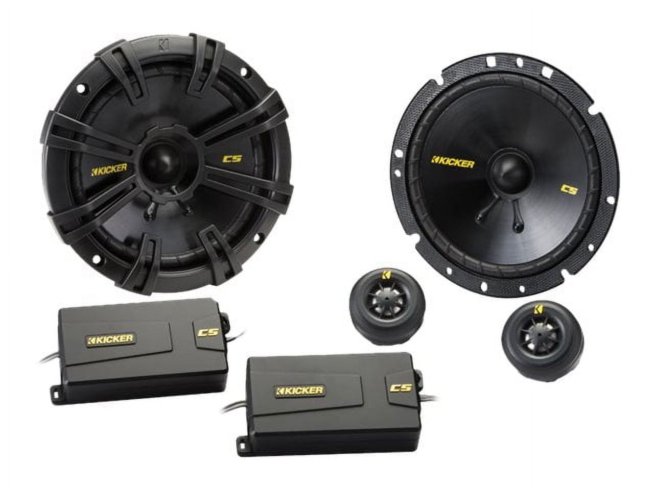 Kicker 40CSS674 Speaker, 100 W RMS, 300 W PMPO, 2-way, 2 Pack - Walmart.com