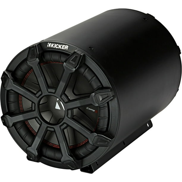 Kicker TB 45CWTB102 10 Inch 800W Max 2 Ohm Enclosed Tube Reflex CompR ...
