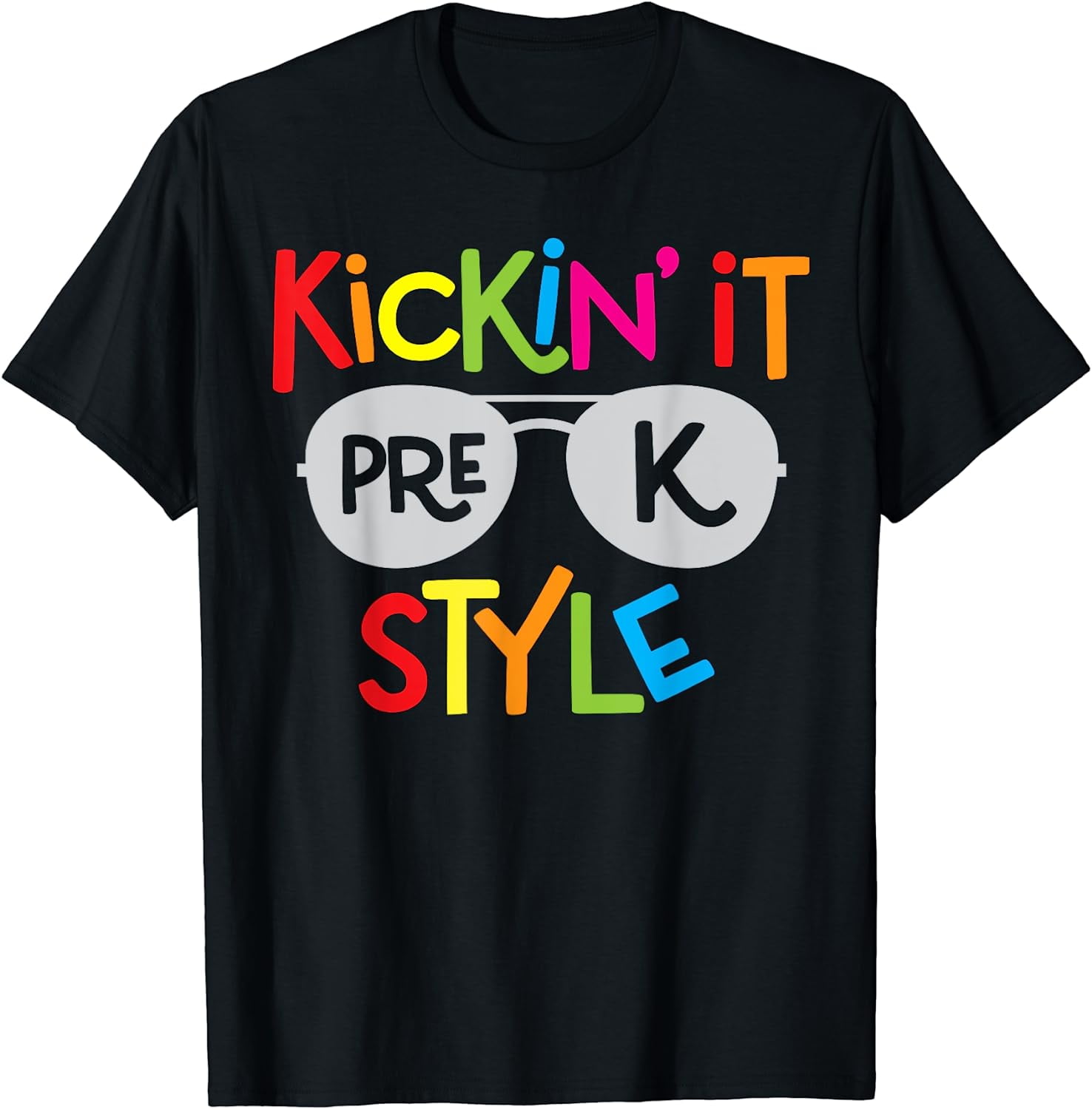 Kickin it Pre-K Style Shirt Back to School Teacher T-Shirt - Walmart.com