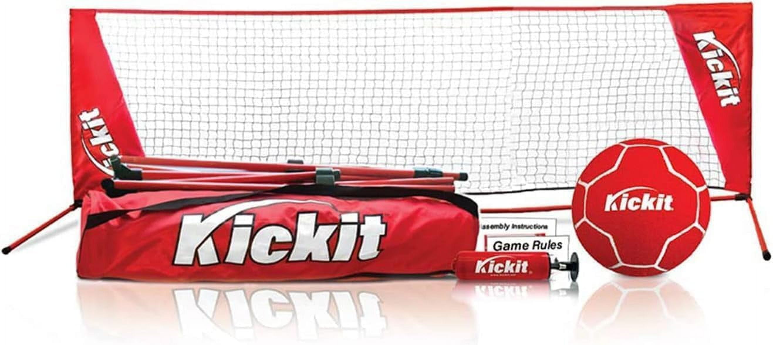 Kickit Soccer Tennis Game Set | Portable 6.5' Wide x 2' High Net ...