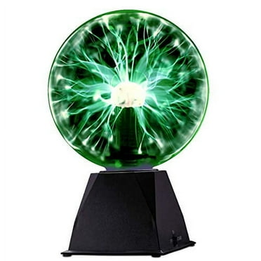 Playbees Green Plasma Ball - 7 Inch - Static Electricity in a Vacuum ...