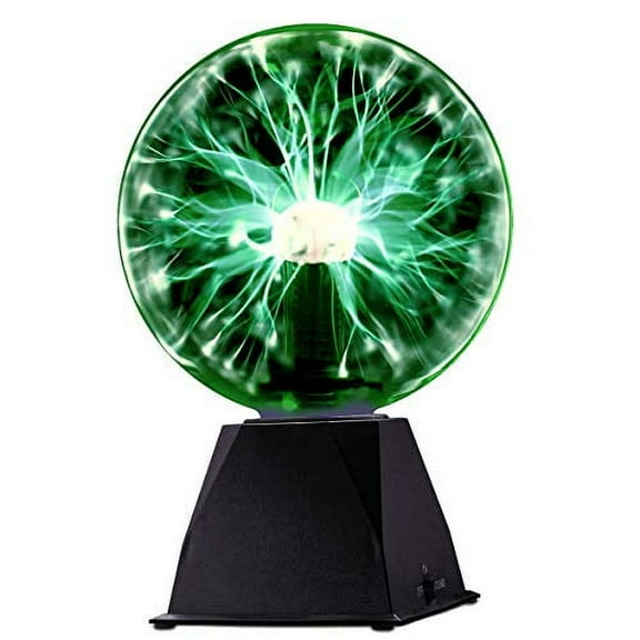 Playbees Green Plasma Ball - 7 Inch - Static Electricity in a Vacuum ...