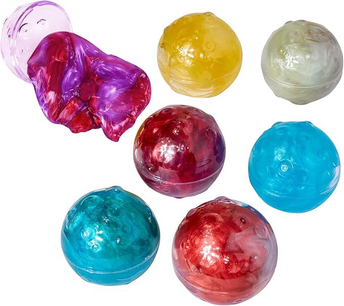 Kicko Mars Comet Slime - Pack of 6 Gooey Marbled Slimes in a Comet ...