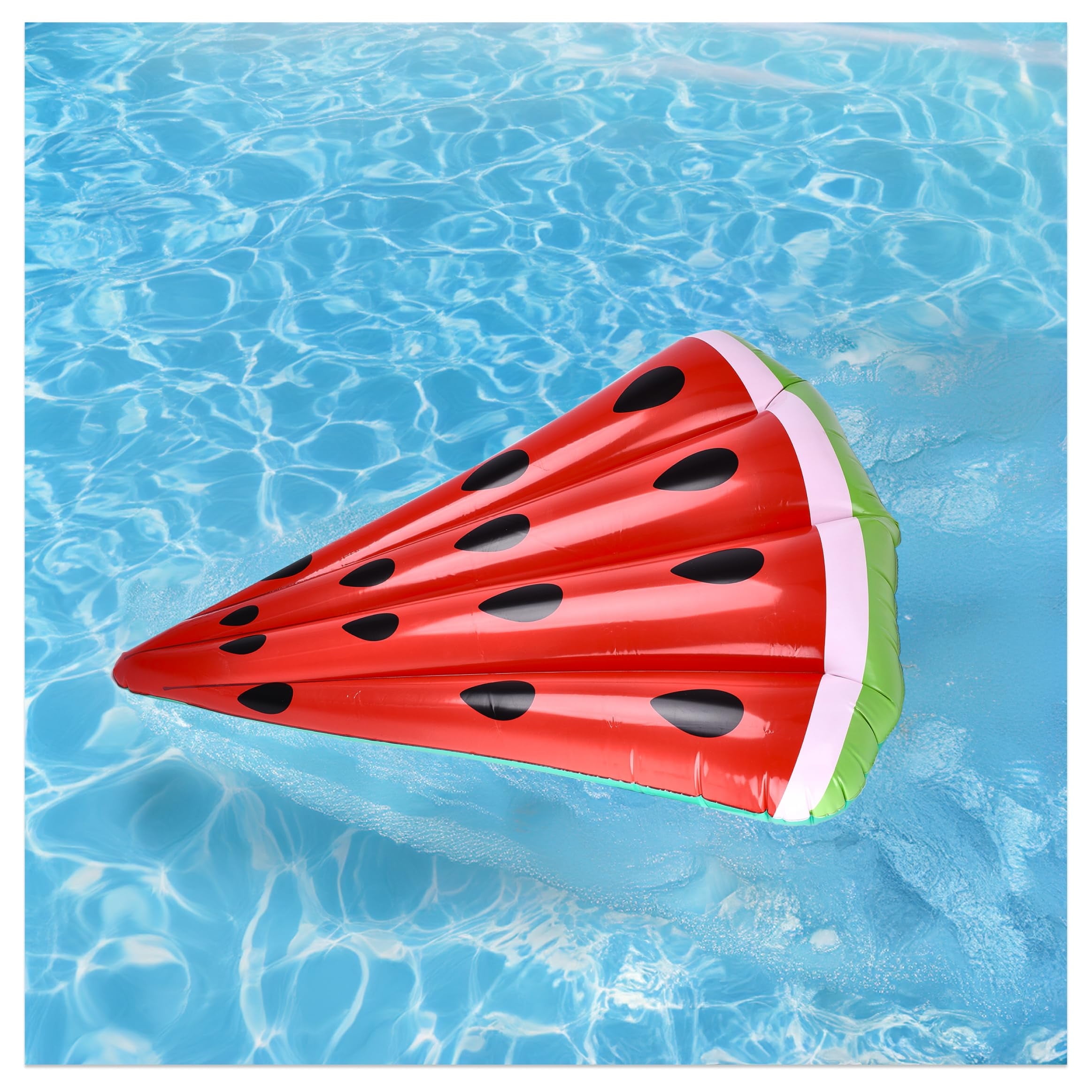 Kicko Pool Floats - Inflatable Giant Watermelon Slice for Pool - Floating Raft for Summer Fun ...
