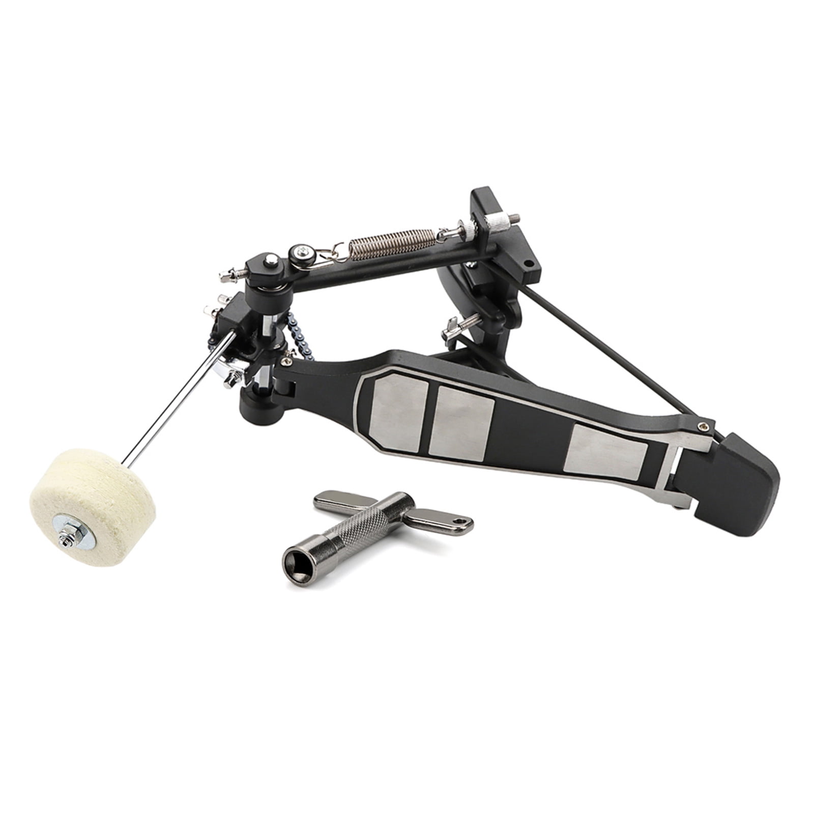 Kicks Drum Pedals with Hammer Heavy Duty Single Bass Drum Pedal ...