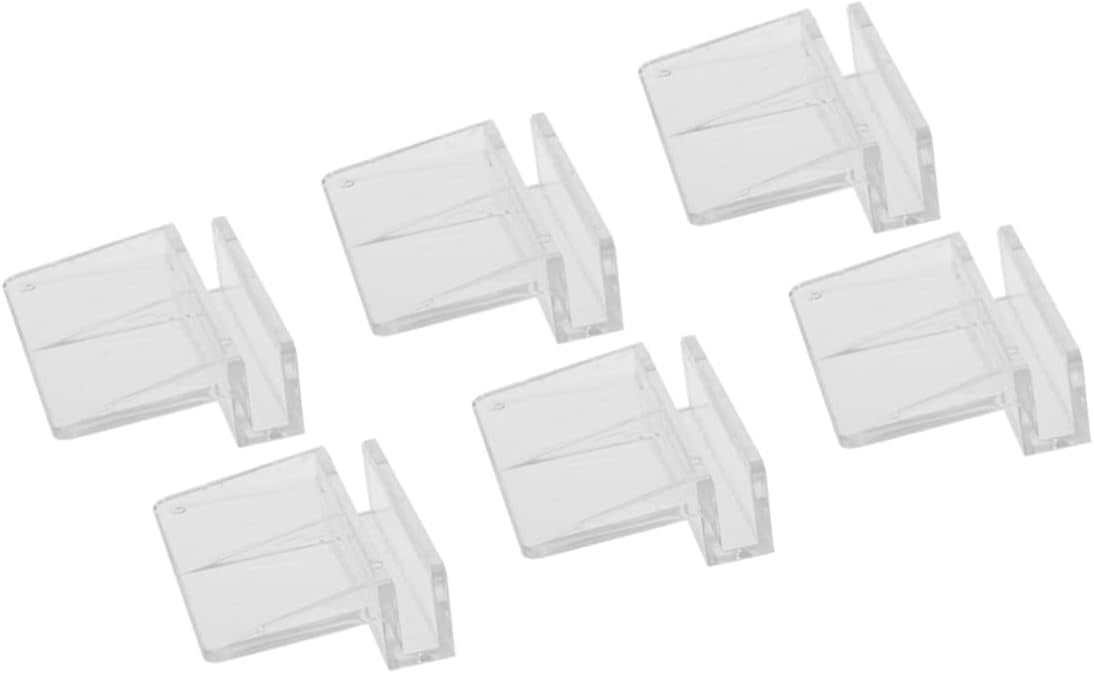 Kickstand 12pcs Glass Aquarium Lid Holder Fish Tank Cover Clip Fish ...