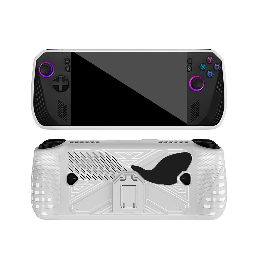 Kickstand Case For Asus Rog Ally X Sturdy Protection Black White Color ...