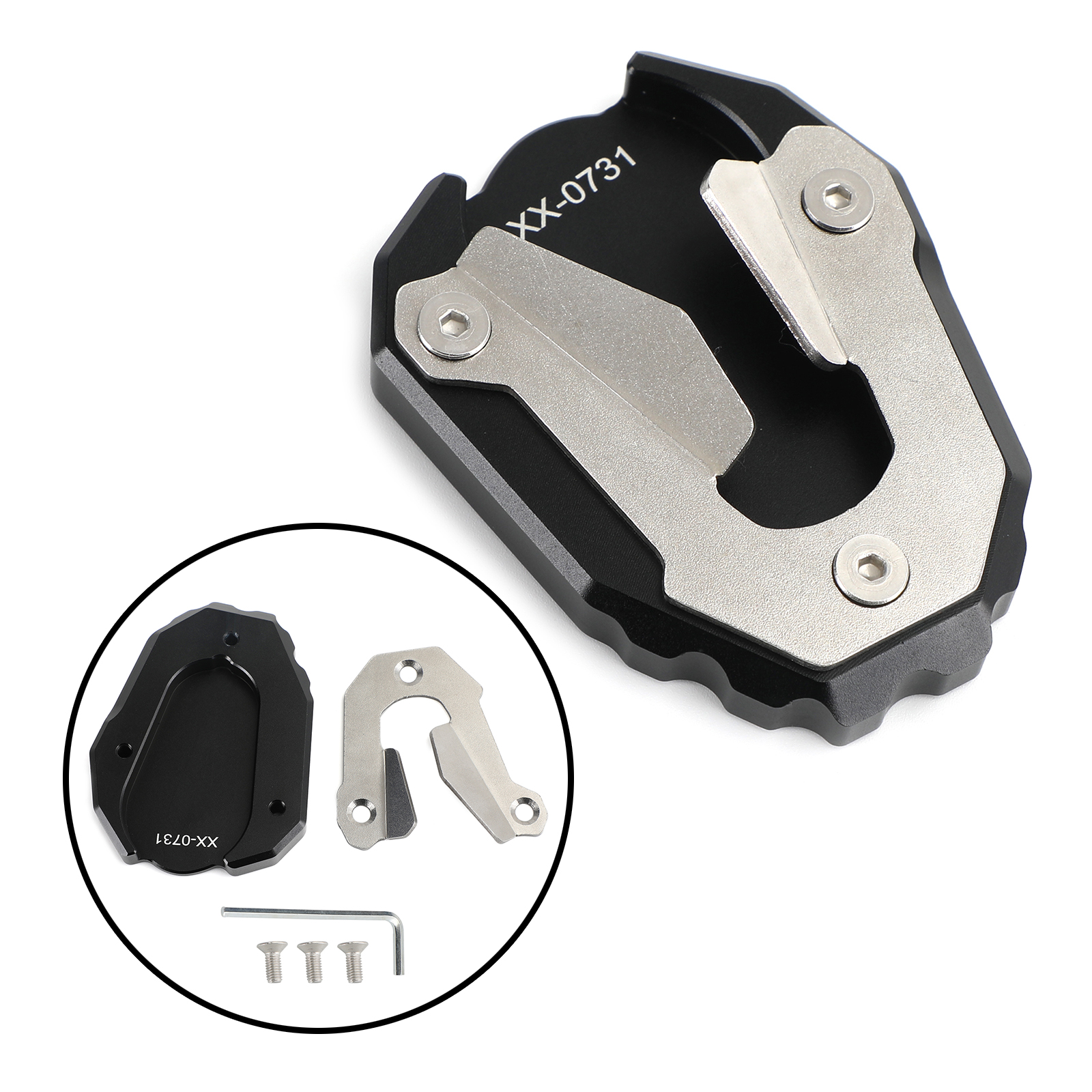 Kickstand Plate Pad fit for Triumph TIGER 900 RALLY PRO / GT LOW 2021 ...