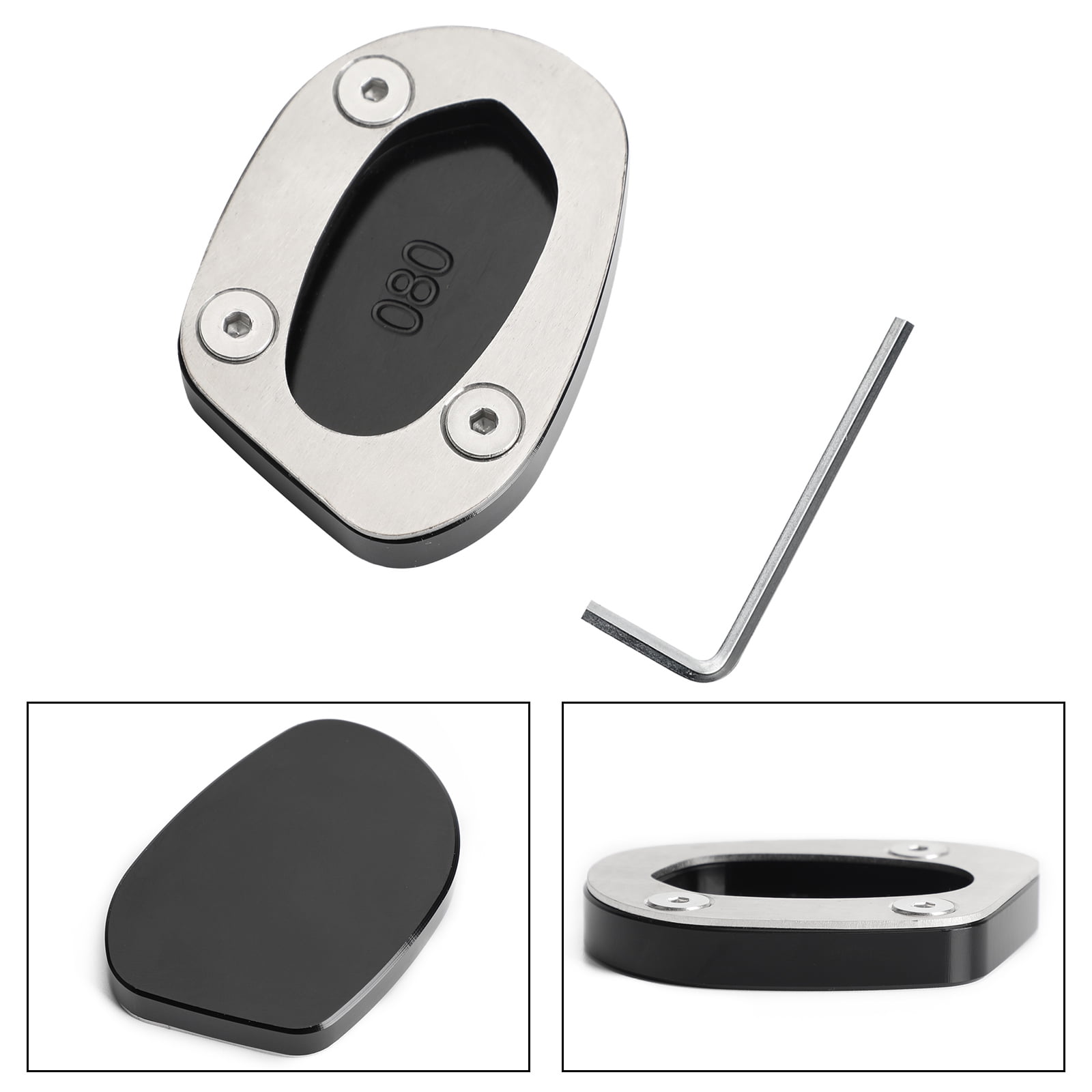 Kickstand Sidestand Enlarge Plate Pad for Triumph Speed Twin 1200 ...
