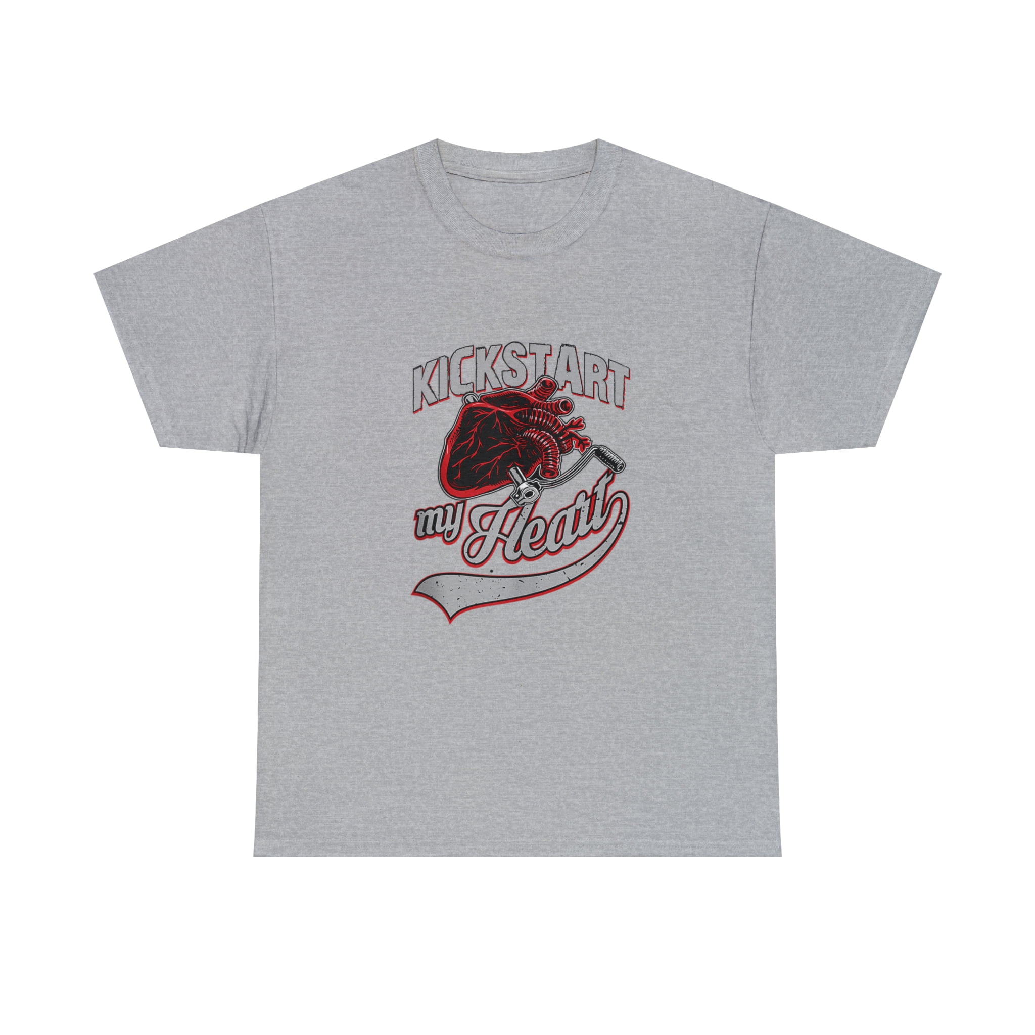 Kickstart My Heart MX Motocross Dirt Bike Rider Motorcycle T-Shirt ...