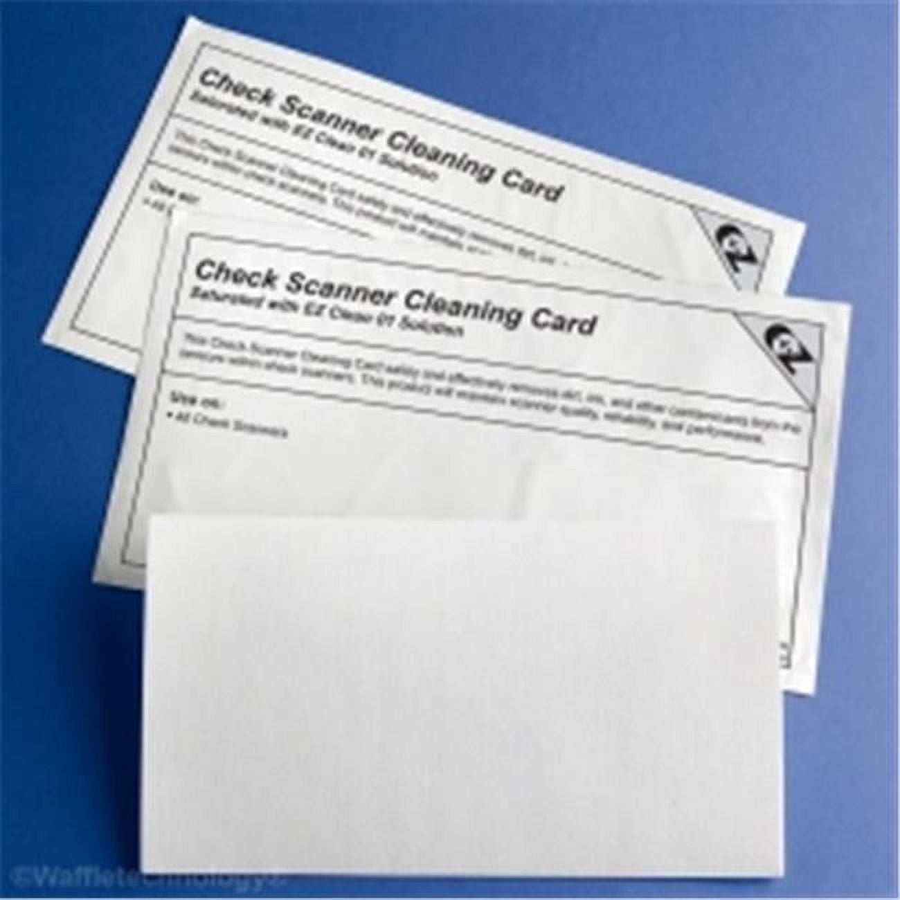 Kicteam K2-CIB25 Check Scanner Cleaning Card - Walmart.com