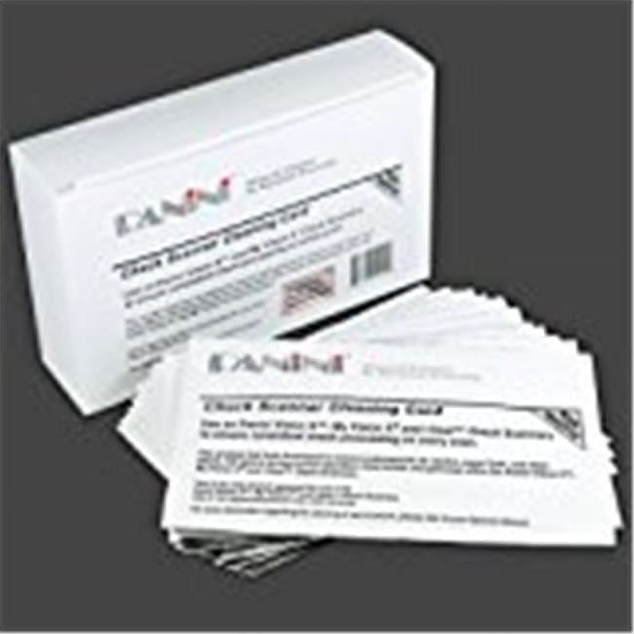 Panini Check Scanner Cleaning Cards