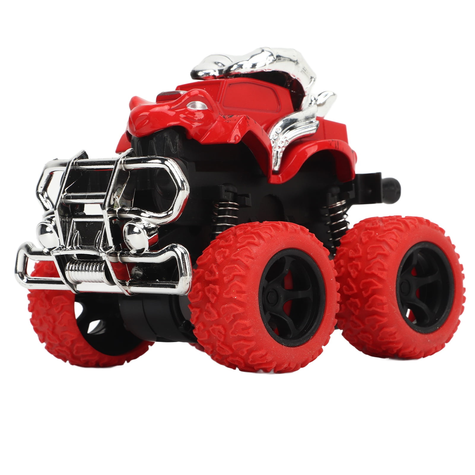Kid 4 Wheel Inertia Truck Toy Children Portable Alloy Bright Color ...