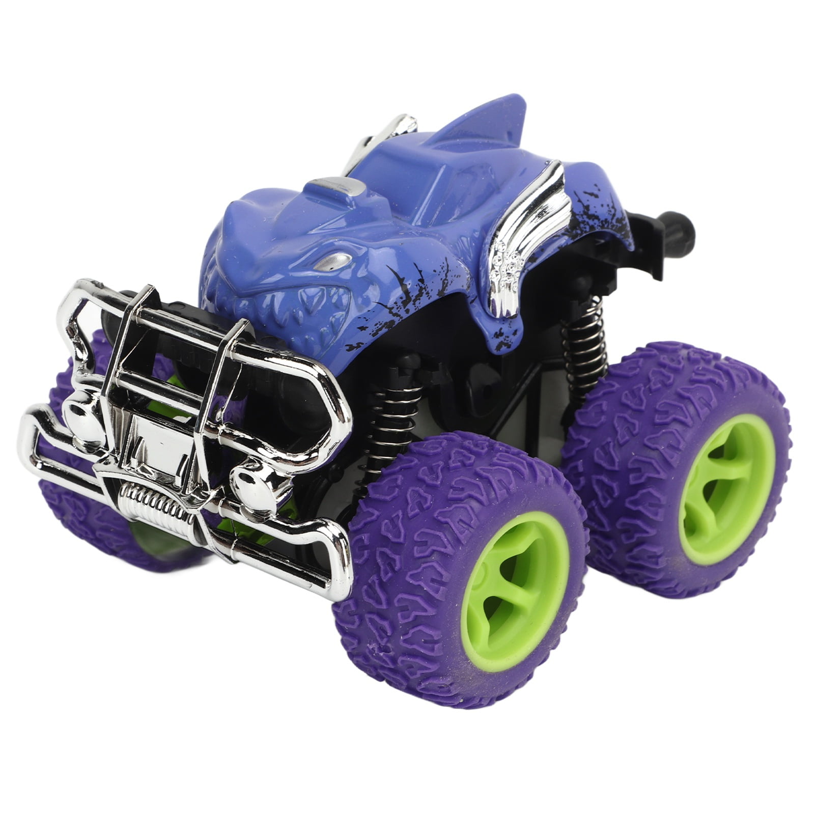 Kid 4 Wheel Inertia Truck Toy Children Portable Alloy Bright Color ...