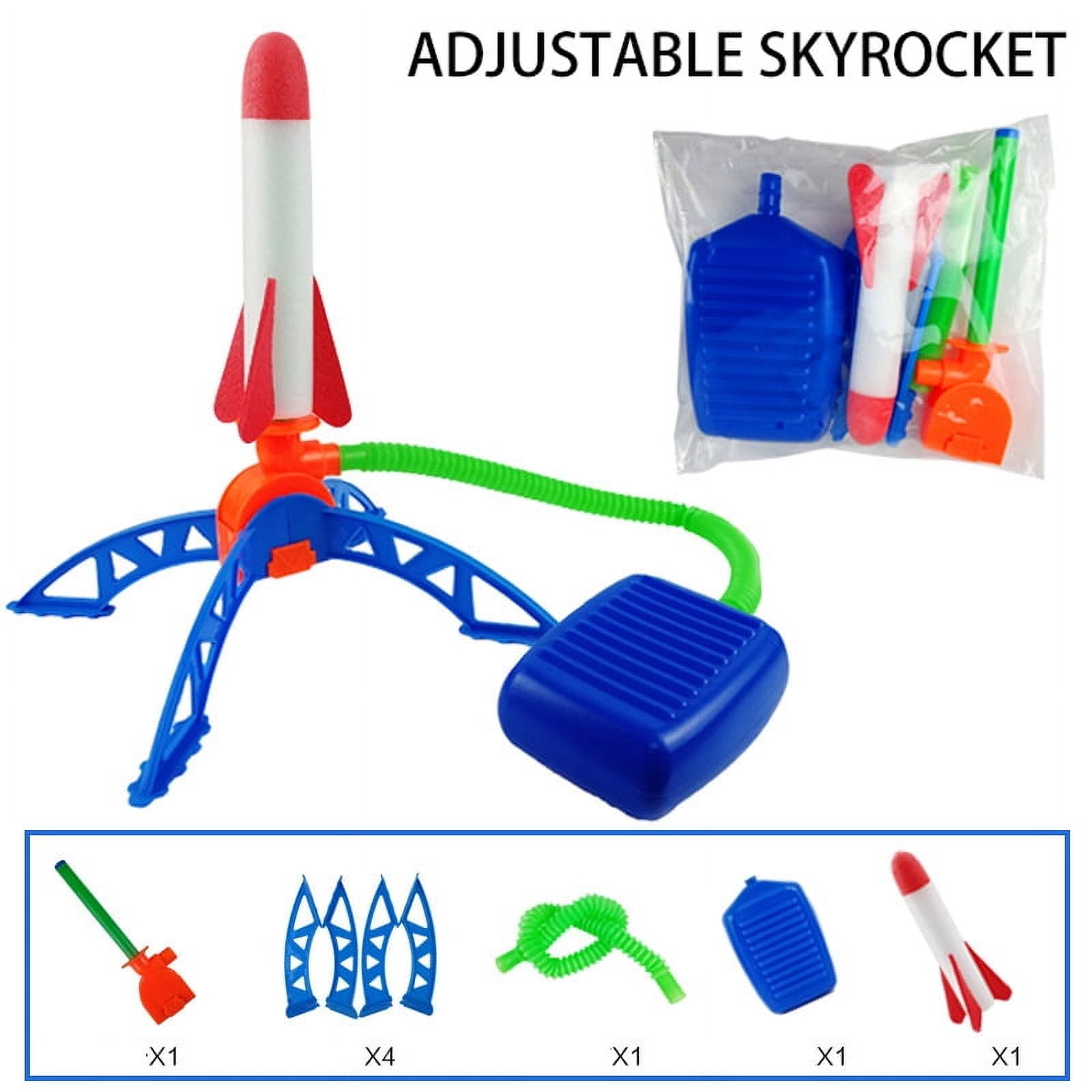 Kid Air Rocket Foot Pump Launcher Outdoor Air Pressed Pedal Soaring ...