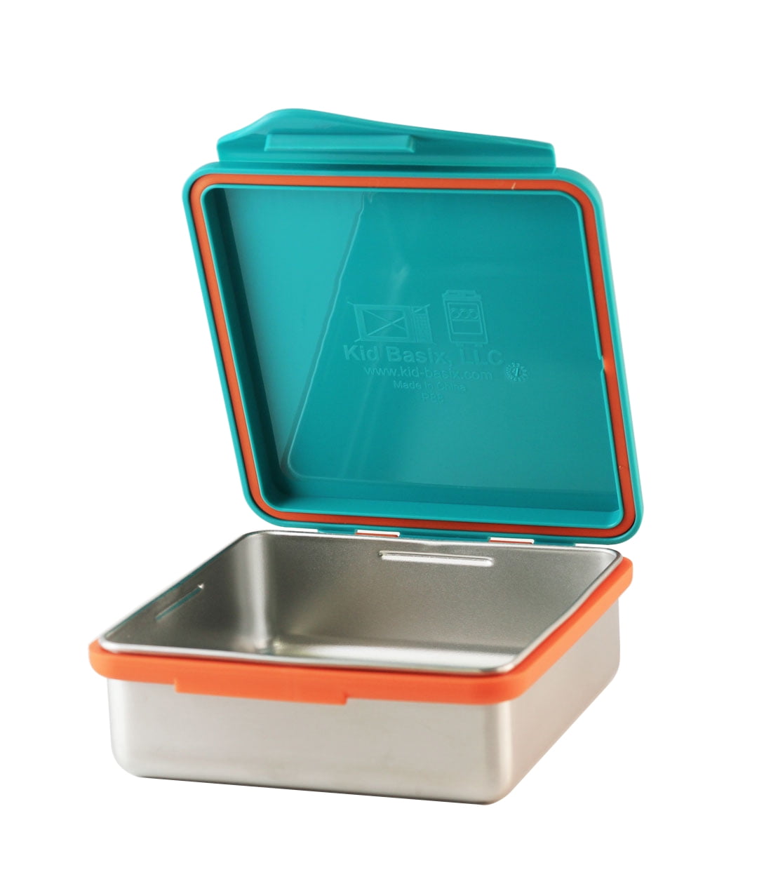 Kid Basix by New Wave Safe Snacker–Stainless Steel Lunchbox for Food ...