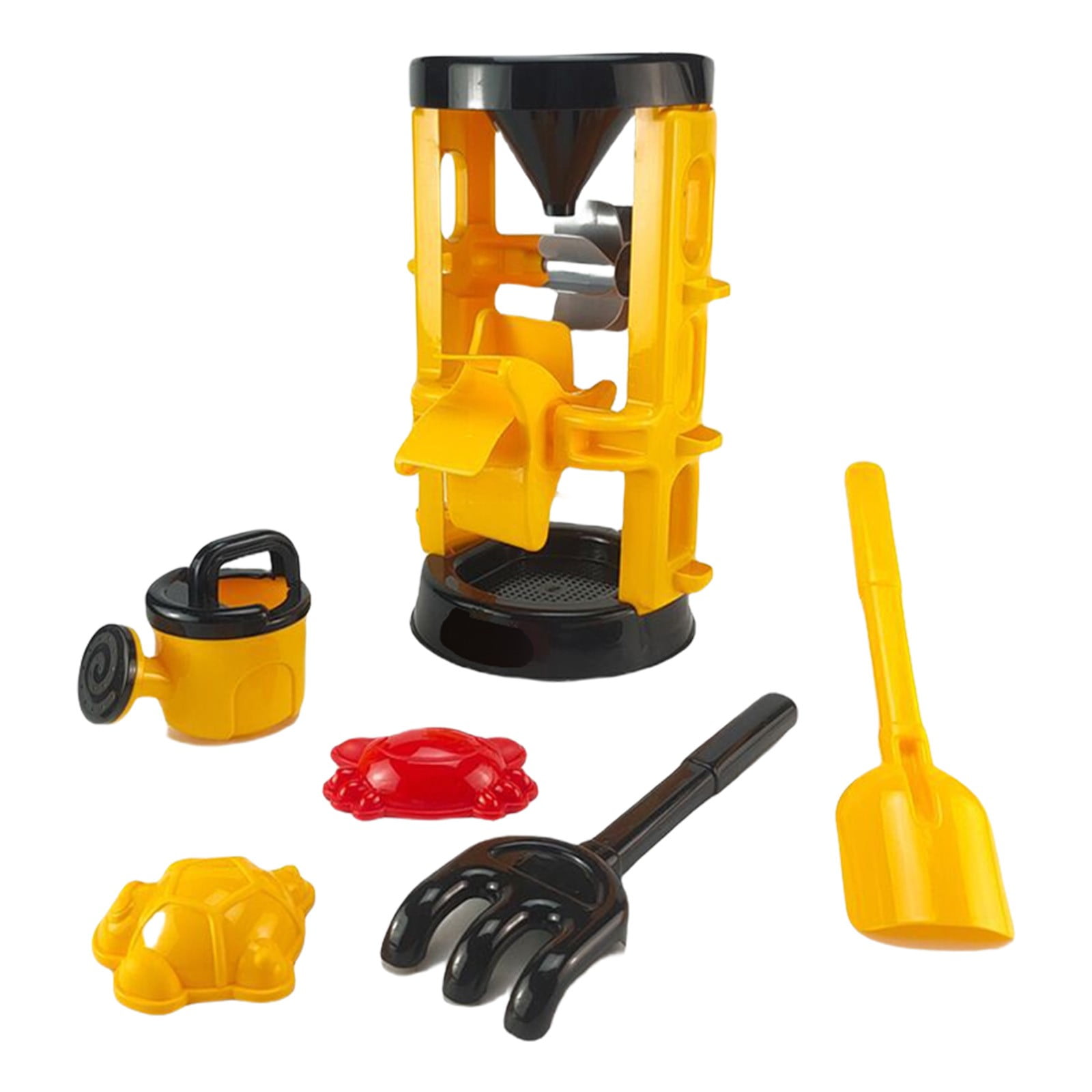 Kid Beach Toy Set 5 Pcs Sand Play Kit With Bucket Shovel Sieve Water ...