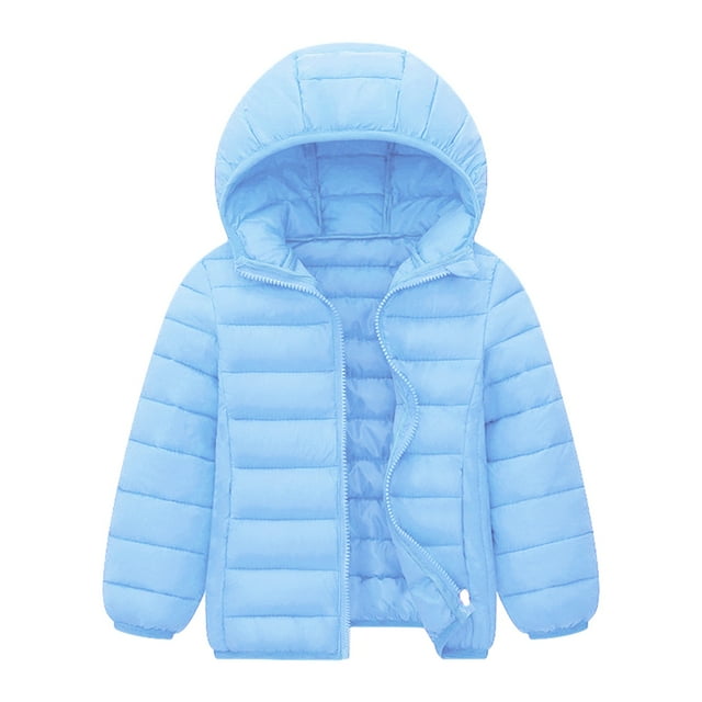 Kid Big Boys Winter Coats & Jackets,Kids Lightweight Padded Hooded Puffer Autumn and Winter Coat ...