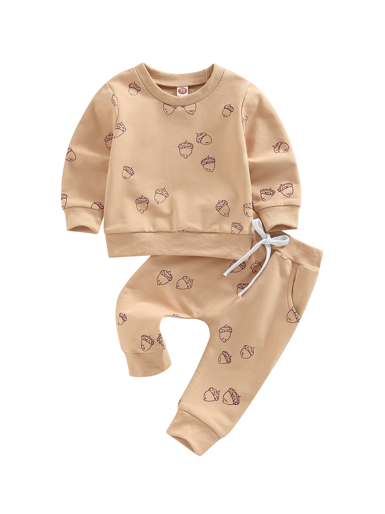 Kid Boy Girl Floral Long Sleeve Pullover Sweatshirt Tops Elastic Waist ...