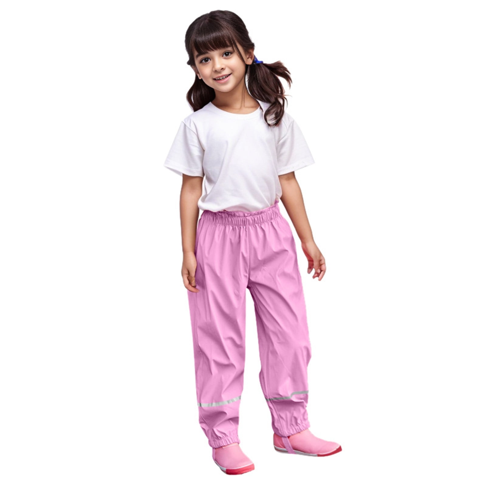 Kid Boys Rain Pants Girls Waterproof Pants For Kids Dirty Proof ...