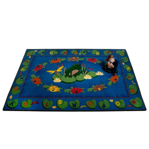 Kid Carpet Turtle Circle Time Area Rug - Walmart.com