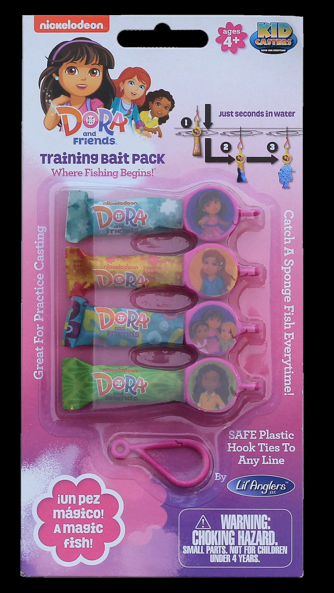 Kid Casters Dora and Friends Fishing Adventure Casting Kit with 4 ...
