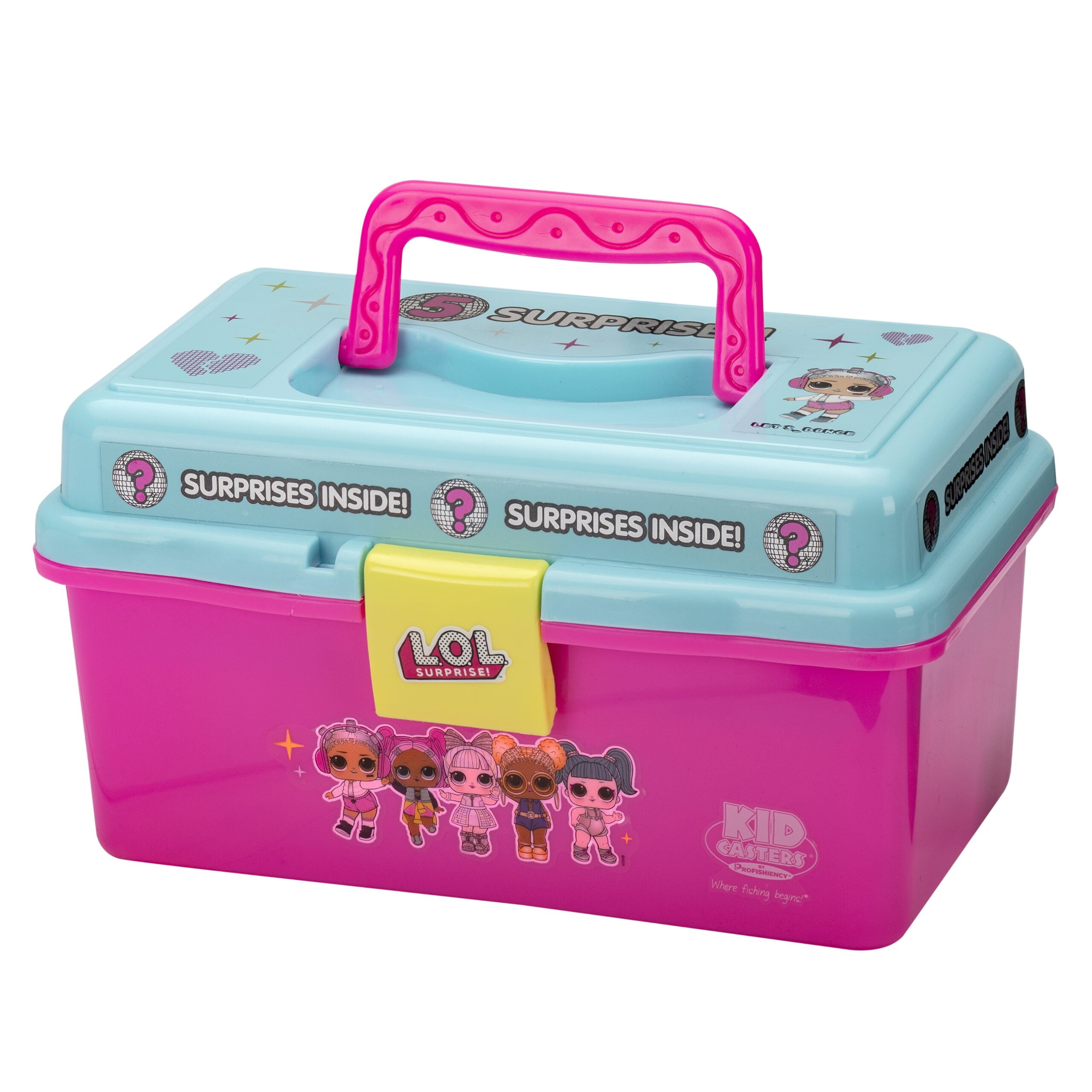 Kid Casters L.O.L. Surprise Play Fishing Tackle Box - Walmart.com