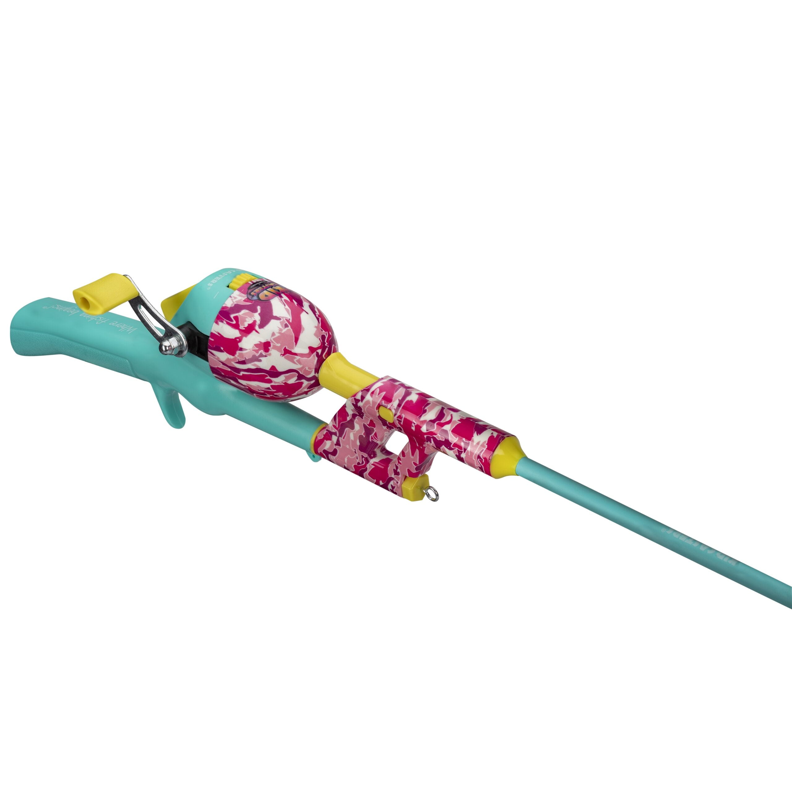 Kid Casters Tangle-Free Spincast Combo Pink Fishing Combo - Walmart.com