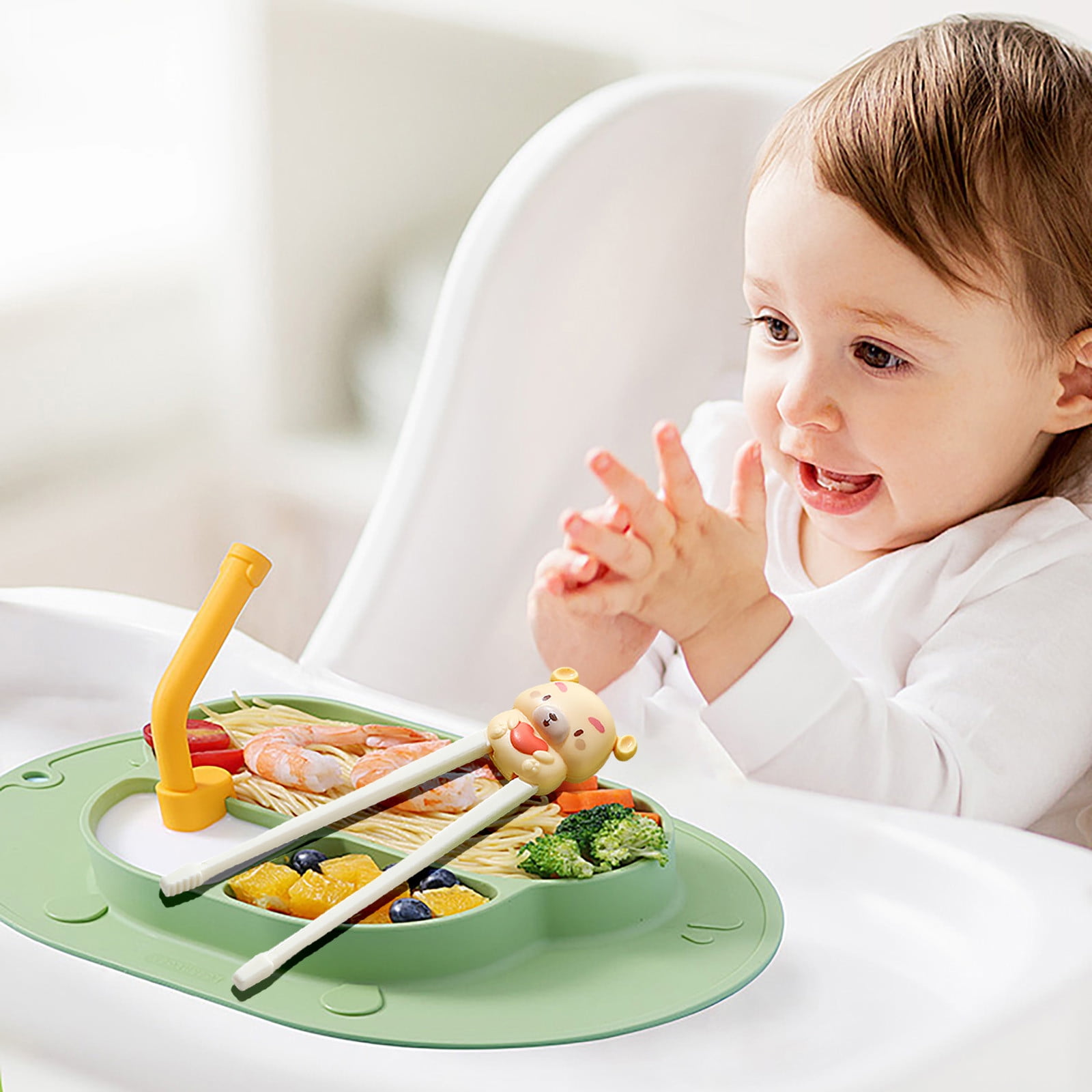 Kid Chopsticks Training Chopsticks Learning Practice Chopsticks for Beginners Toddler Cute ...