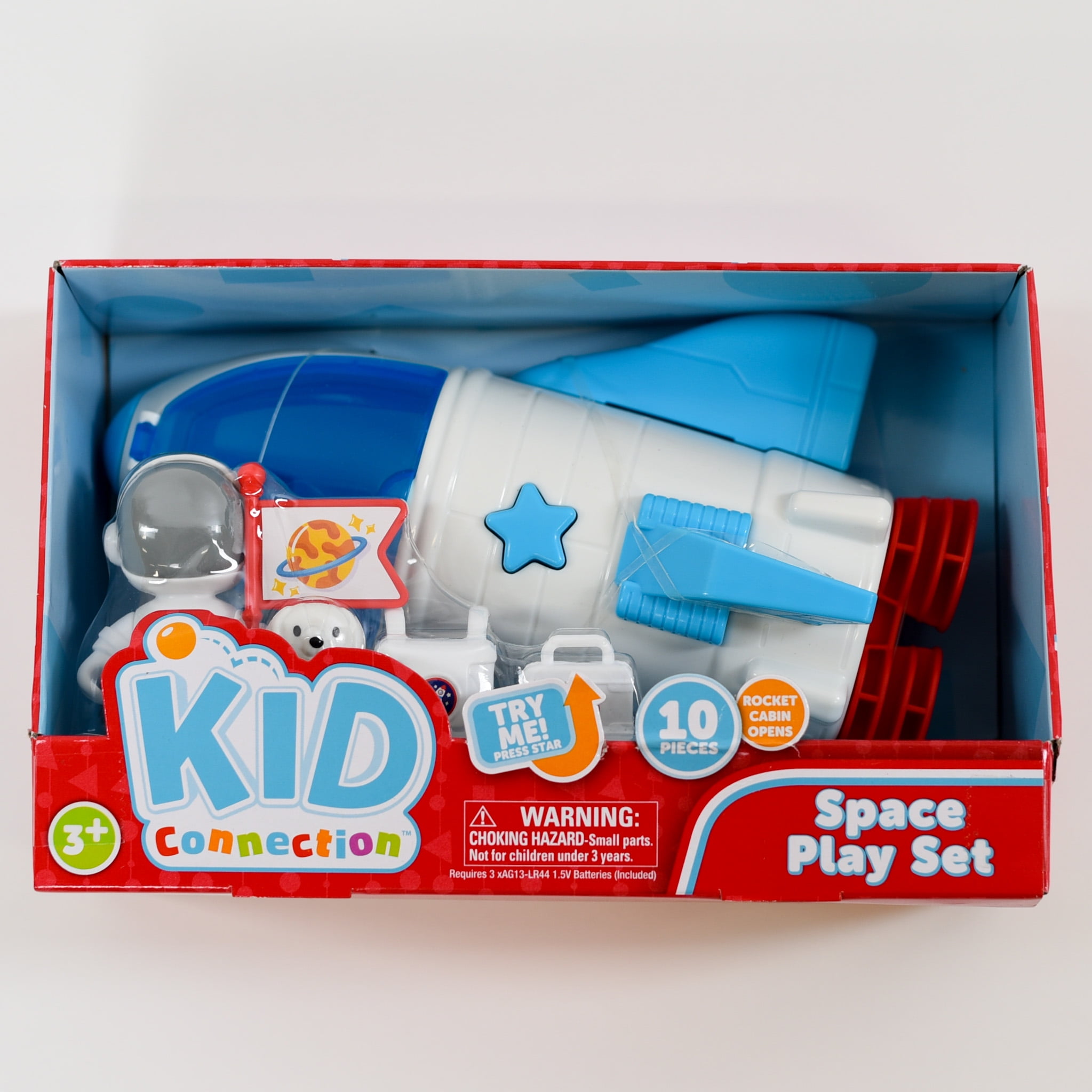 Kid Connection 10-Piece My First Space Shuttle Play Set - Walmart.com