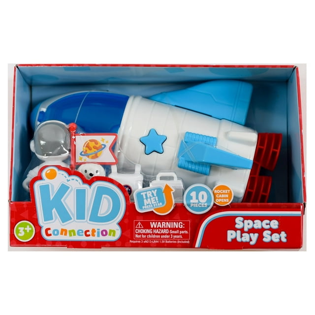Kid Connection 10-Piece My First Space Shuttle Play Set - Walmart.com