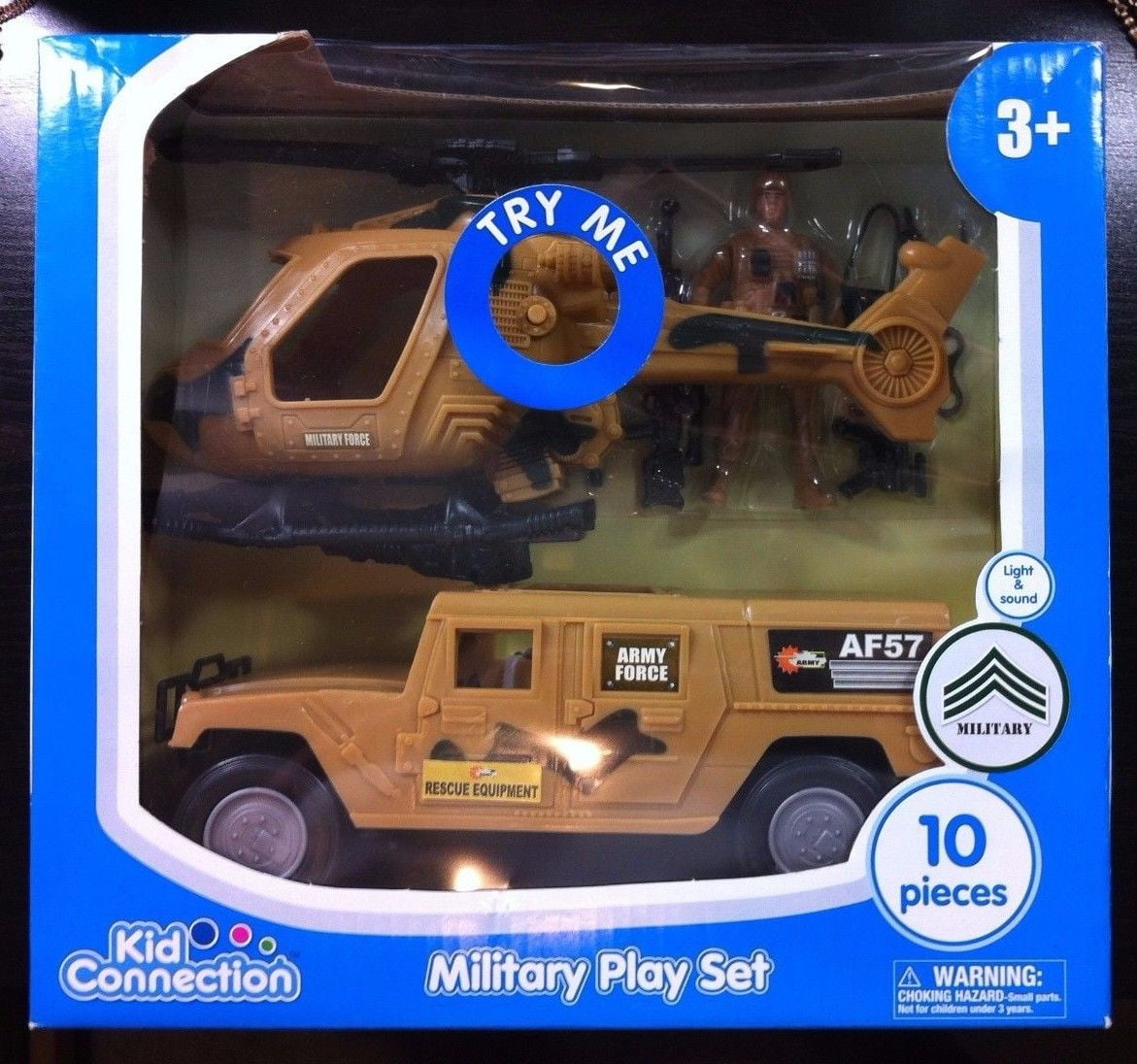 Kid Connection Action Vehicle Play set (10 Pieces) - Walmart.com