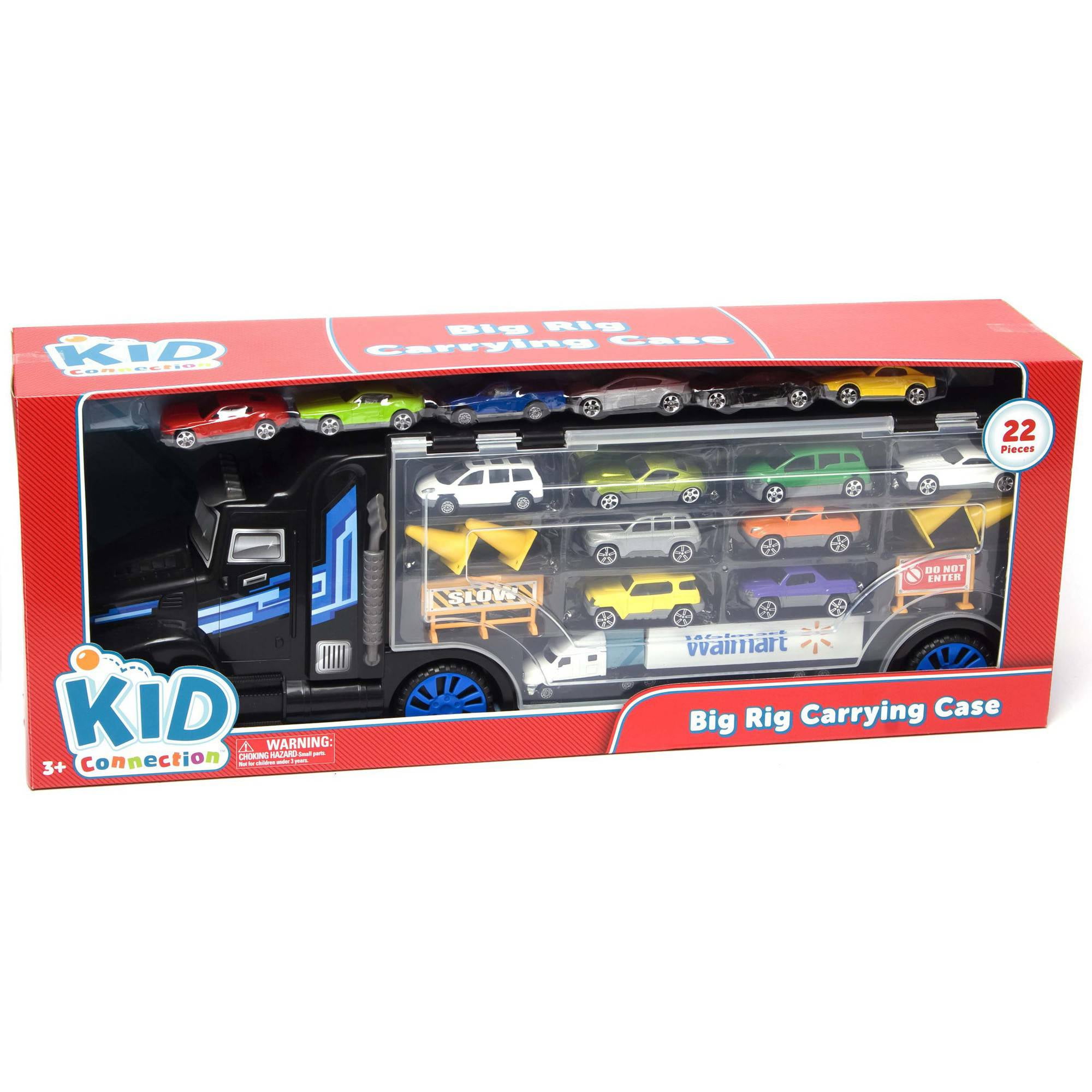 Kid Connection Big Rig Carrying Truck Case - Walmart.com