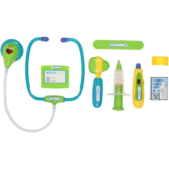 Kid Connection Doctor Play Set 8 pc Box with Lights & Sound for ...