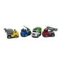 Kid Connection 4-Pack Friction Powered Utility Play Vehicles with ...